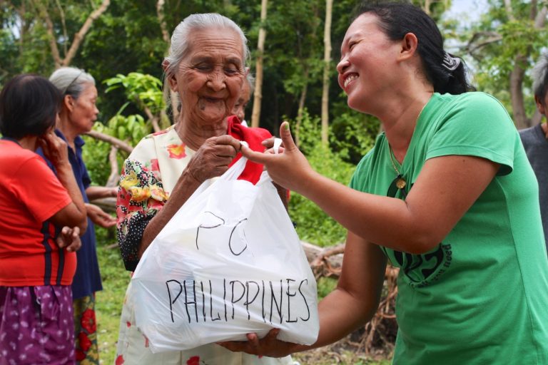 Philippines typhoon relief effort takes a depth and distance approach ...