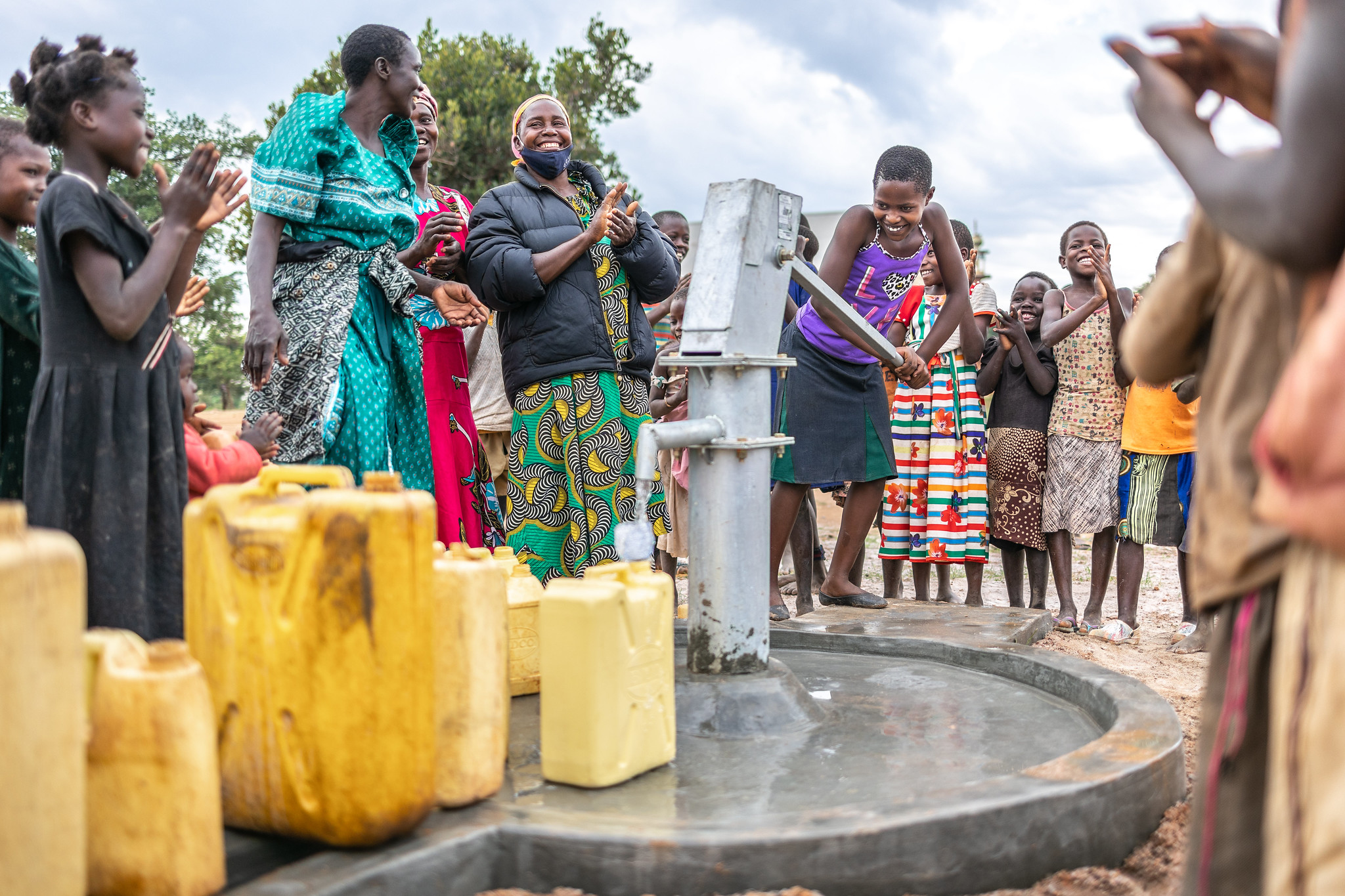 Uganda rural campus celebrates new water well and addition of new girls ...